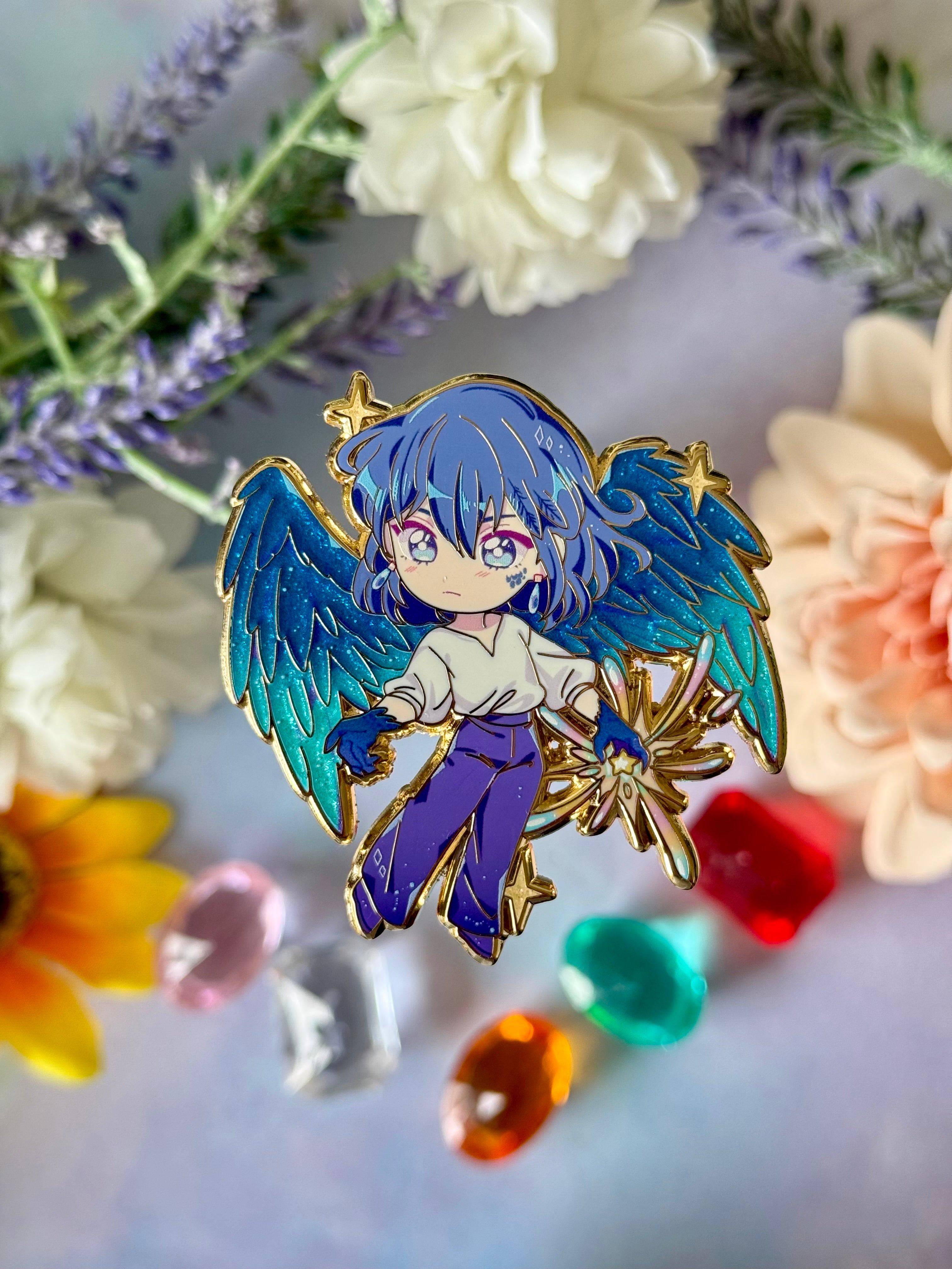 Chibi Howl Night Variant – Nakama Pin