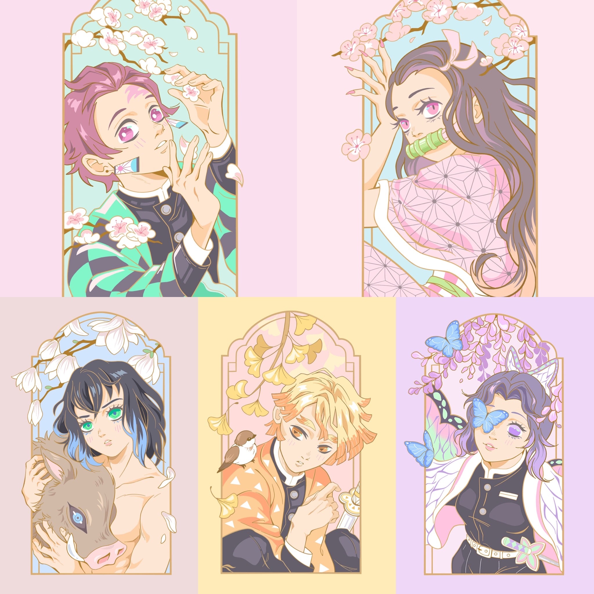 KNY Panel Wave 1 In-Hand – Nakama Pin