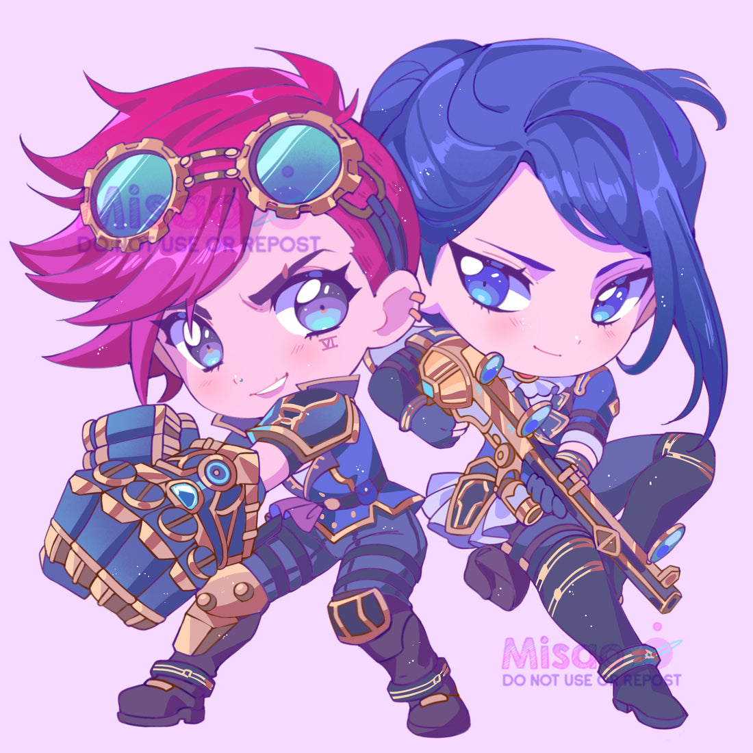 Arcane Chibi Extra In-Hand – Nakama Pin