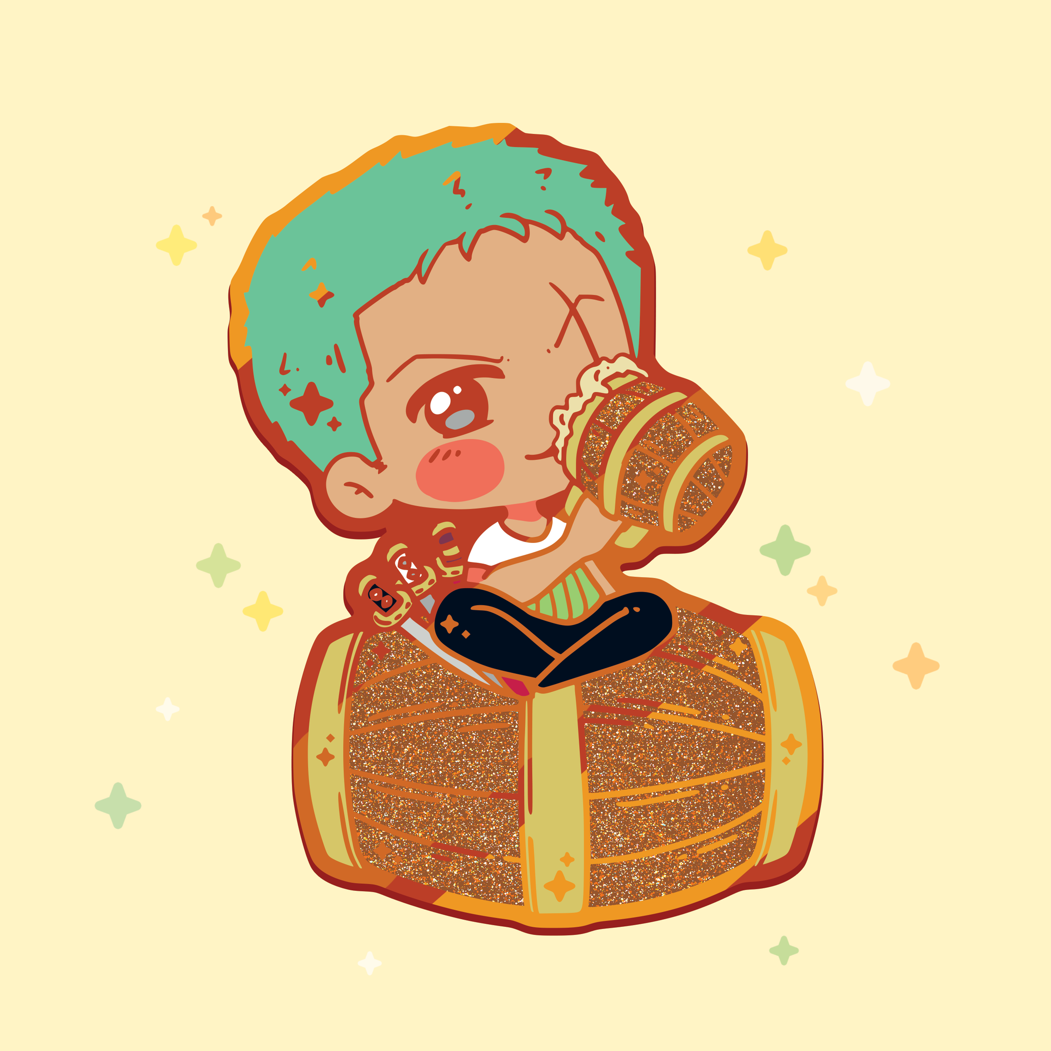 OP Chibi In Hand EXTRAS – Nakama Pin